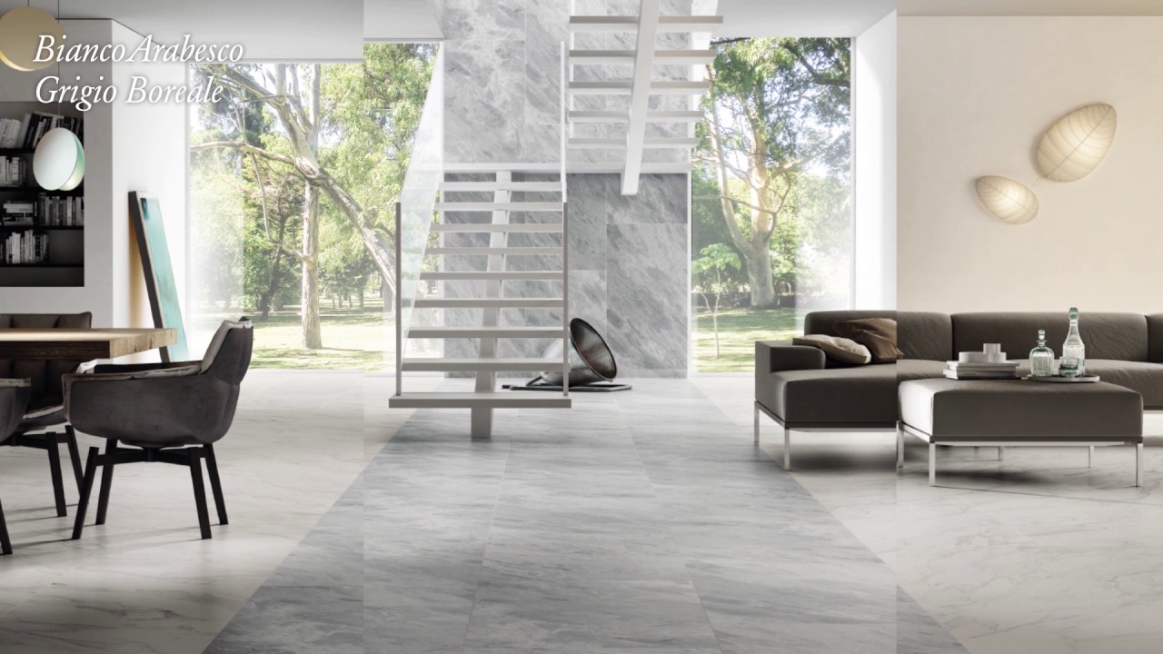 Anima Select - Marble-Effect Porcelain Stoneware - YouTube
