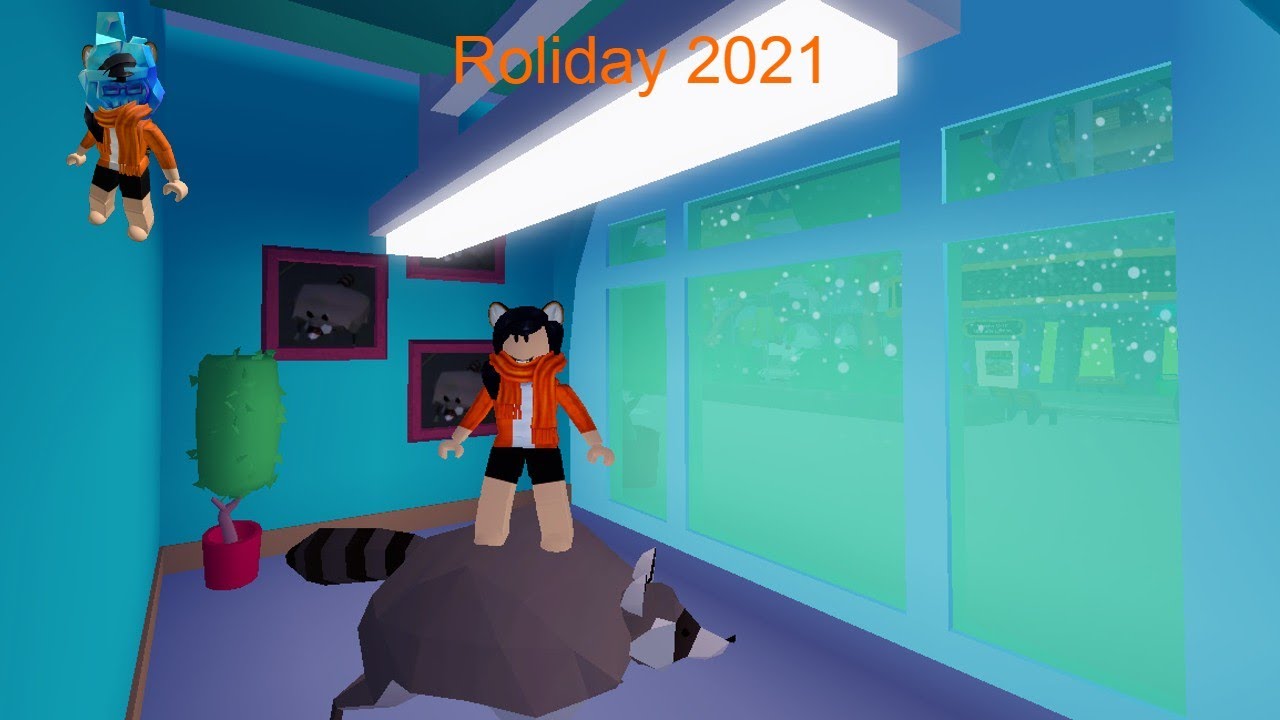 There is a Wide Racoon in Roliday 2021 + Trying to wear an Ice Brain ...