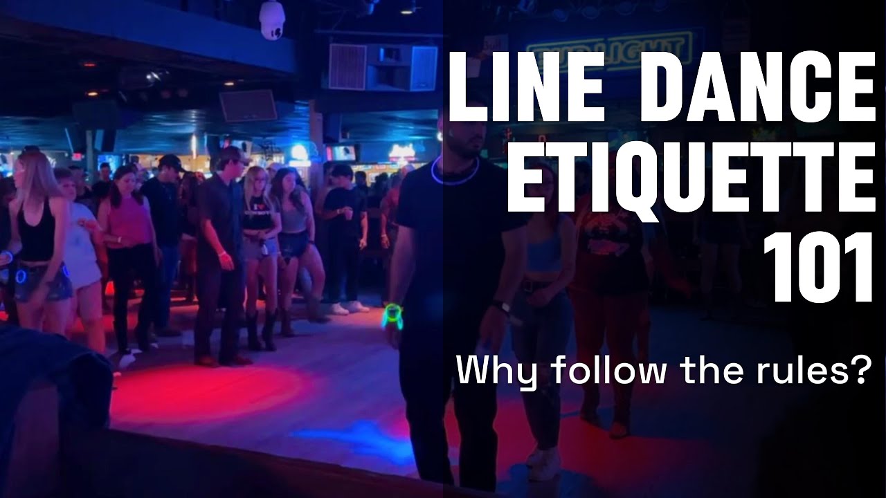 Line Dance Floor Etiquette: Essential Rules for Fun & Safety - YouTube