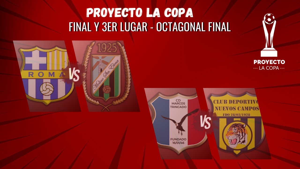 FINALISSIMA "PROYECTO LA COPA" ROMA MACHALI VS SANTA ELENA// NUEVOS ...