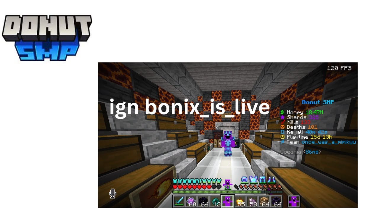donut SMP base rating IGN bonix_is_Live - YouTube