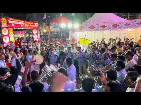 Intha panchayathile song Pandipada movie performance at Parappur ...