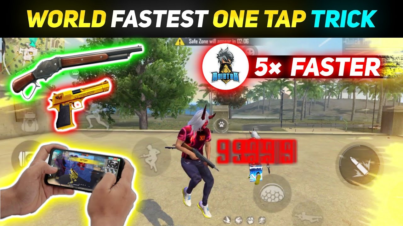 Real One Tap Trick Revealed Free Fire #1 - YouTube