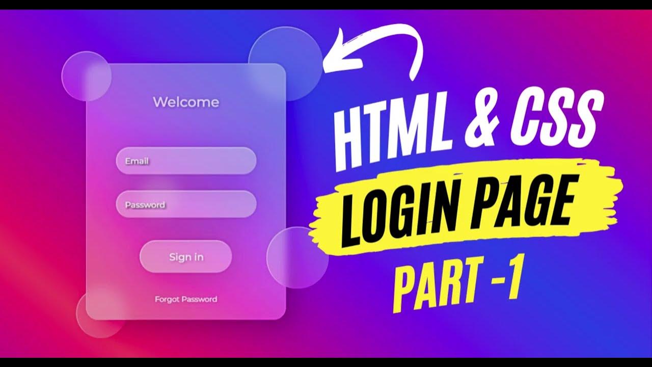 How To Make A Website With Login | Codehal | part-1 - YouTube
