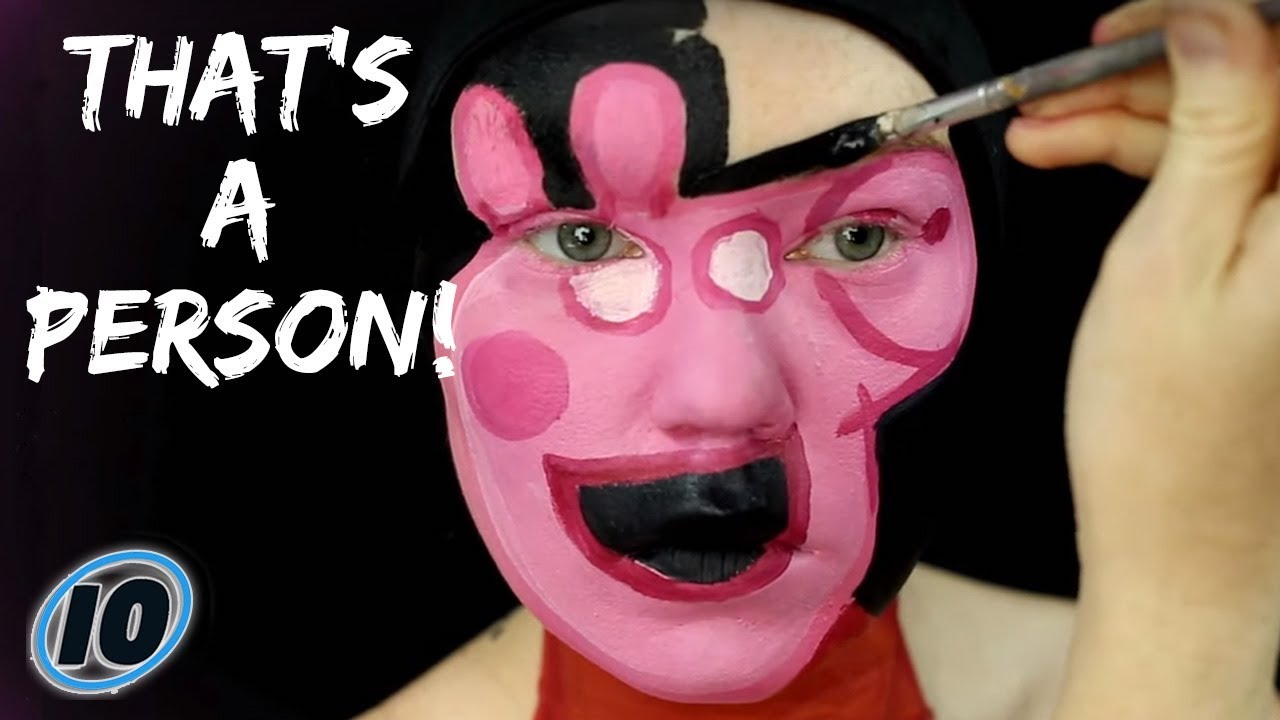 Peppa Pig Makeup Tutorial Will Give You Nightmares - YouTube
