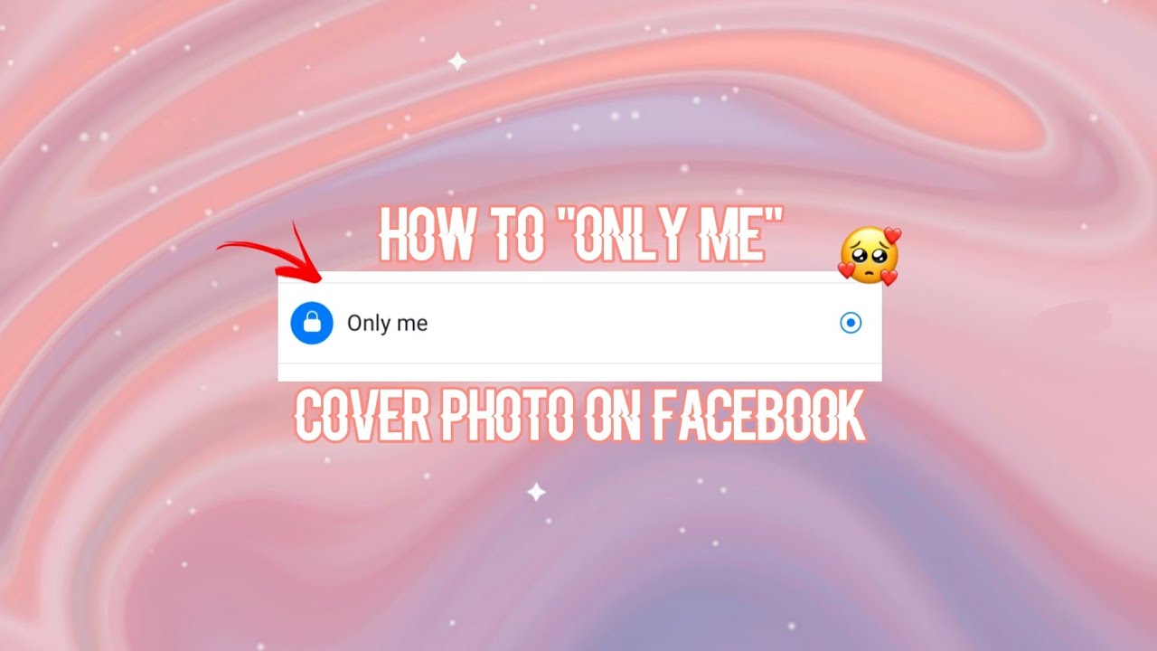 how to only me cover photo on facebook 2022 - YouTube