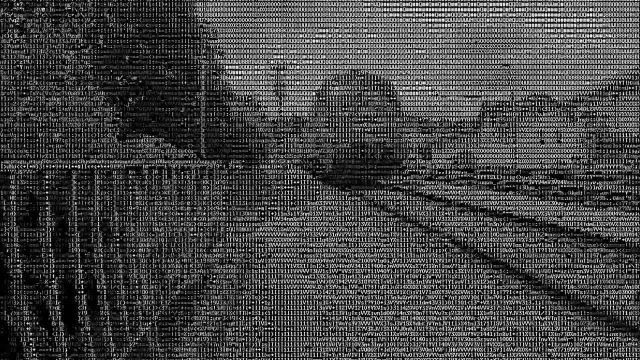 ASCII train, video Aalib + HowTo. - YouTube