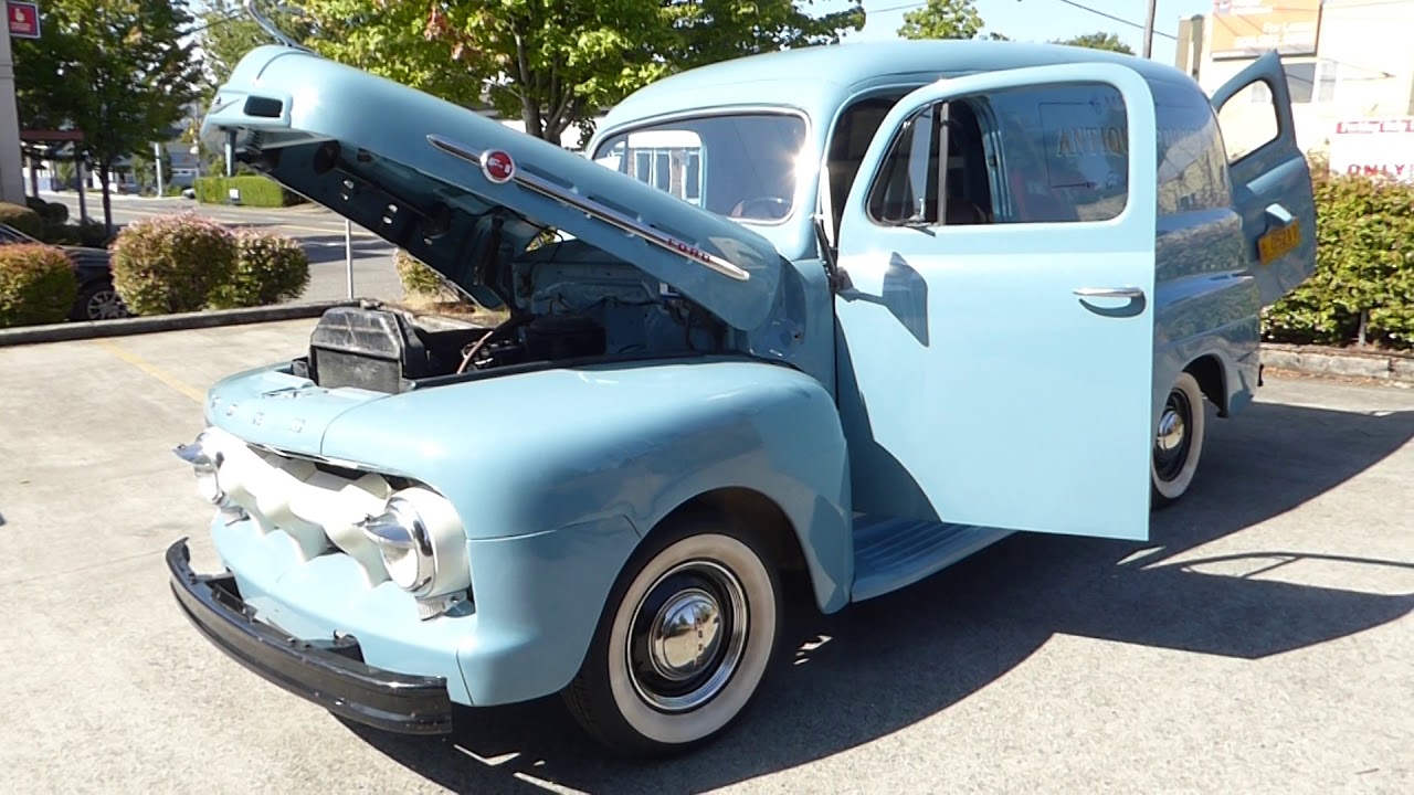 1952 Ford Panel - YouTube