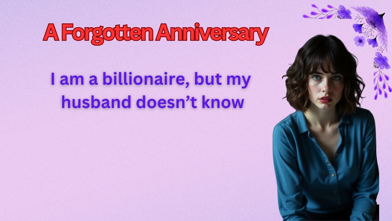 A Forgotten Anniversary English Story Love Story - YouTube