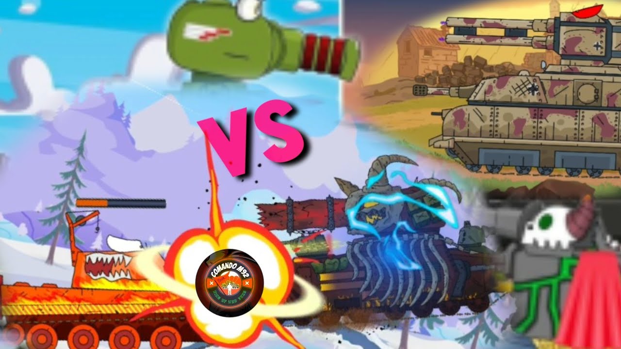 Gerand Tank ‎@ComandoM92 New Tank Shturm Tiger Vs All Bosses ...