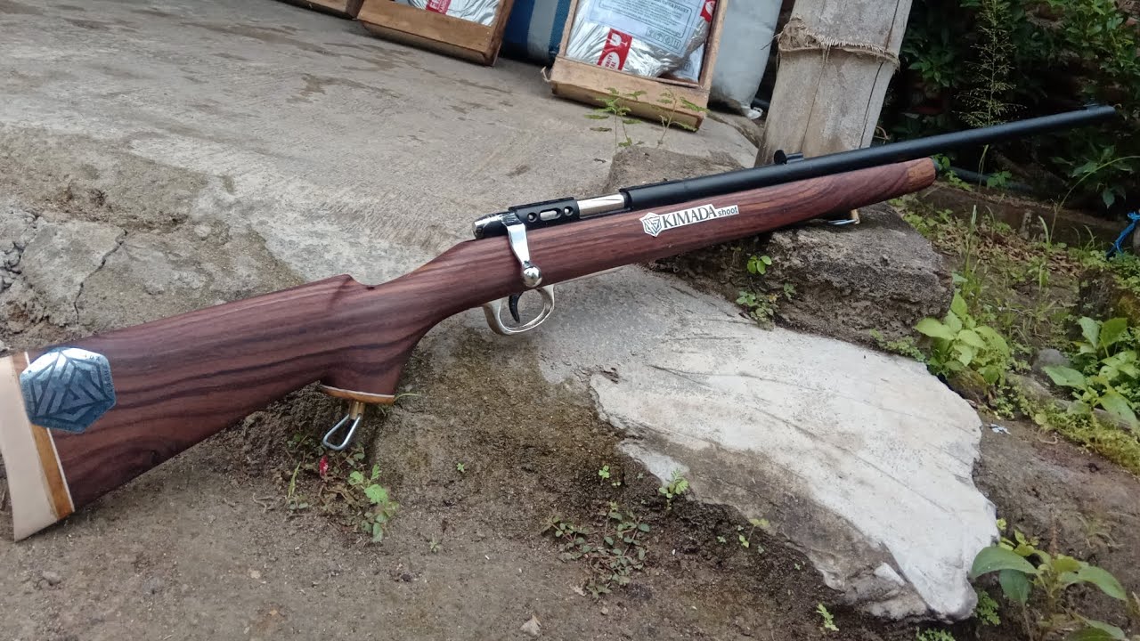 READY STOK || SENAPAN ANGIN PCP LUGER BIG GAME - YouTube