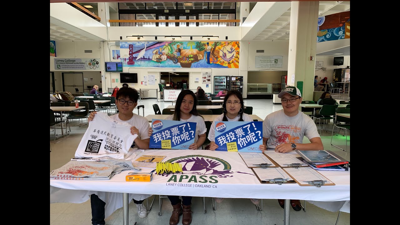 APASS Student Ambassadors Help Register Voters - YouTube