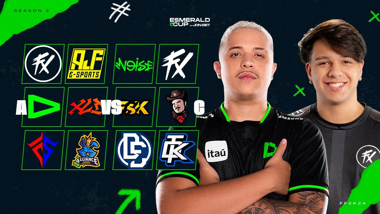 ESMERALD CUP 💚 DIA 5 AXC FASE DE GRUPOS 💚 FLUXO EMU, AJF, LOUD, NOISE ...