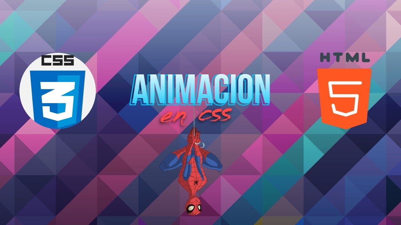 Animación de spiderman en css - YouTube