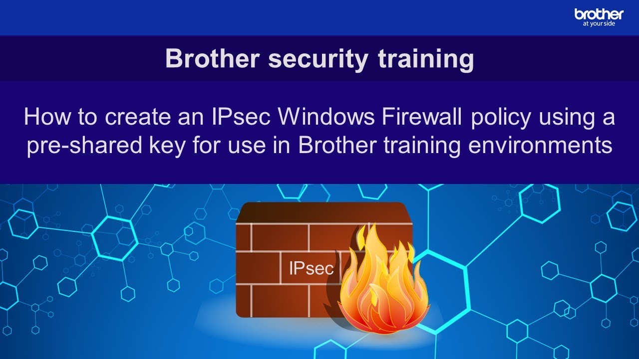 Creating an IPsec Windows Firewall policy (pre-shared key) for use in ...