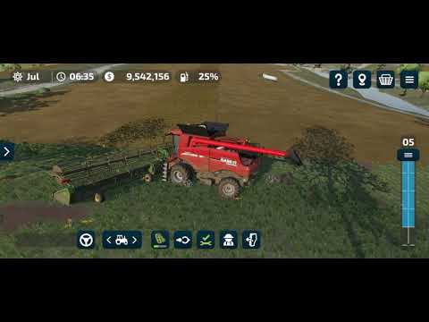 Harvesting Soybean in Fs. 23 | Farming Simulator 23 Mobile - YouTube