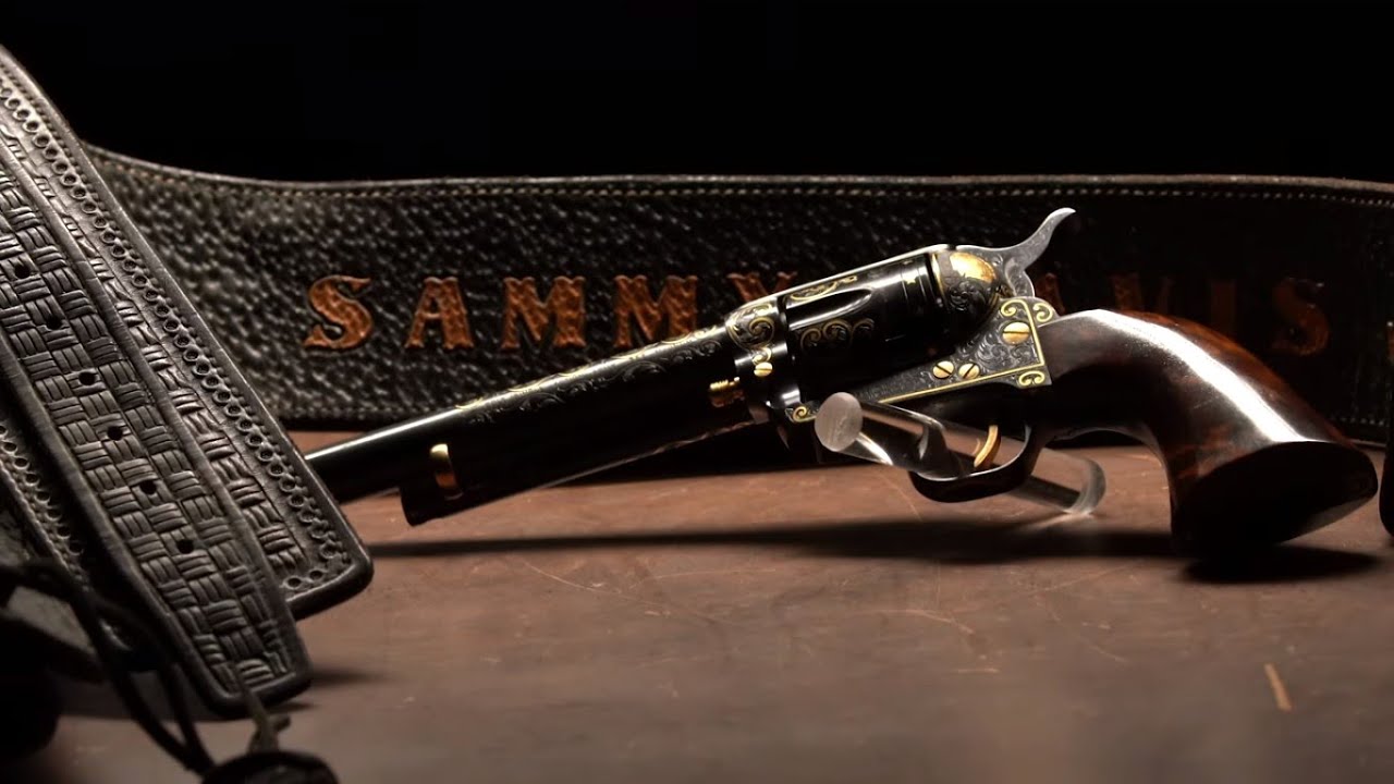 A Rat Pack Revolver: Sammy Davis Jr's Colt Single Action Army - YouTube
