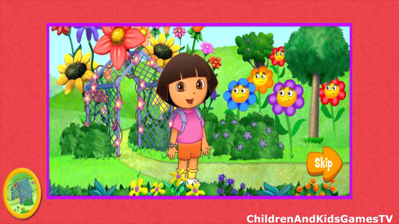 Dora the Explorer Dora Great Big World Part 2 Isa's Garden Game Full HD ...