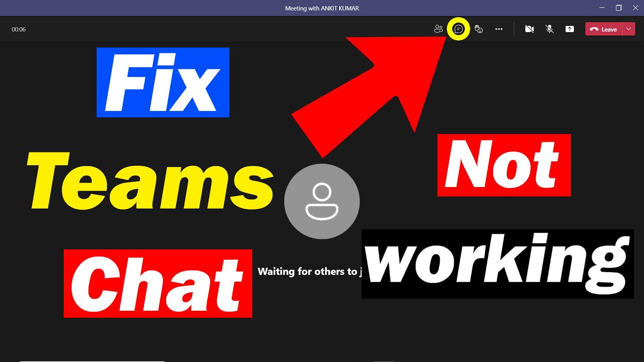 Teams chat box missing | teams chat disabled in meeting | teams chat ...