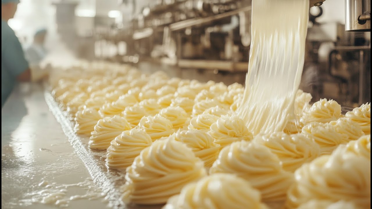 How Butter Is Made in a Factory | A Detailed Look Inside the Butter ...
