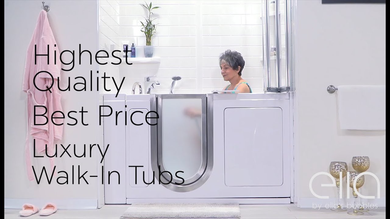 Ella's Bubbles: Introducing Ella Walk-In Tubs. 12.2023 - YouTube