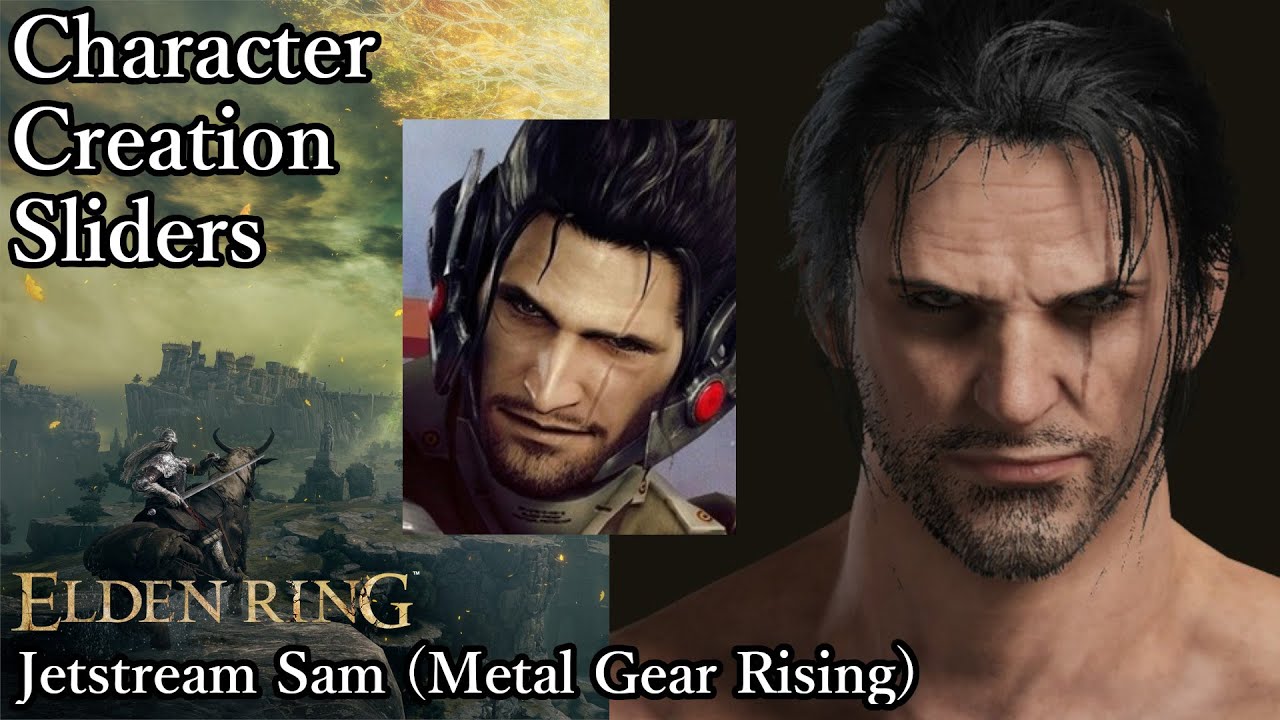 ELDEN RING Character Creation - Jetstream Sam (Metal Gear Rising) - YouTube
