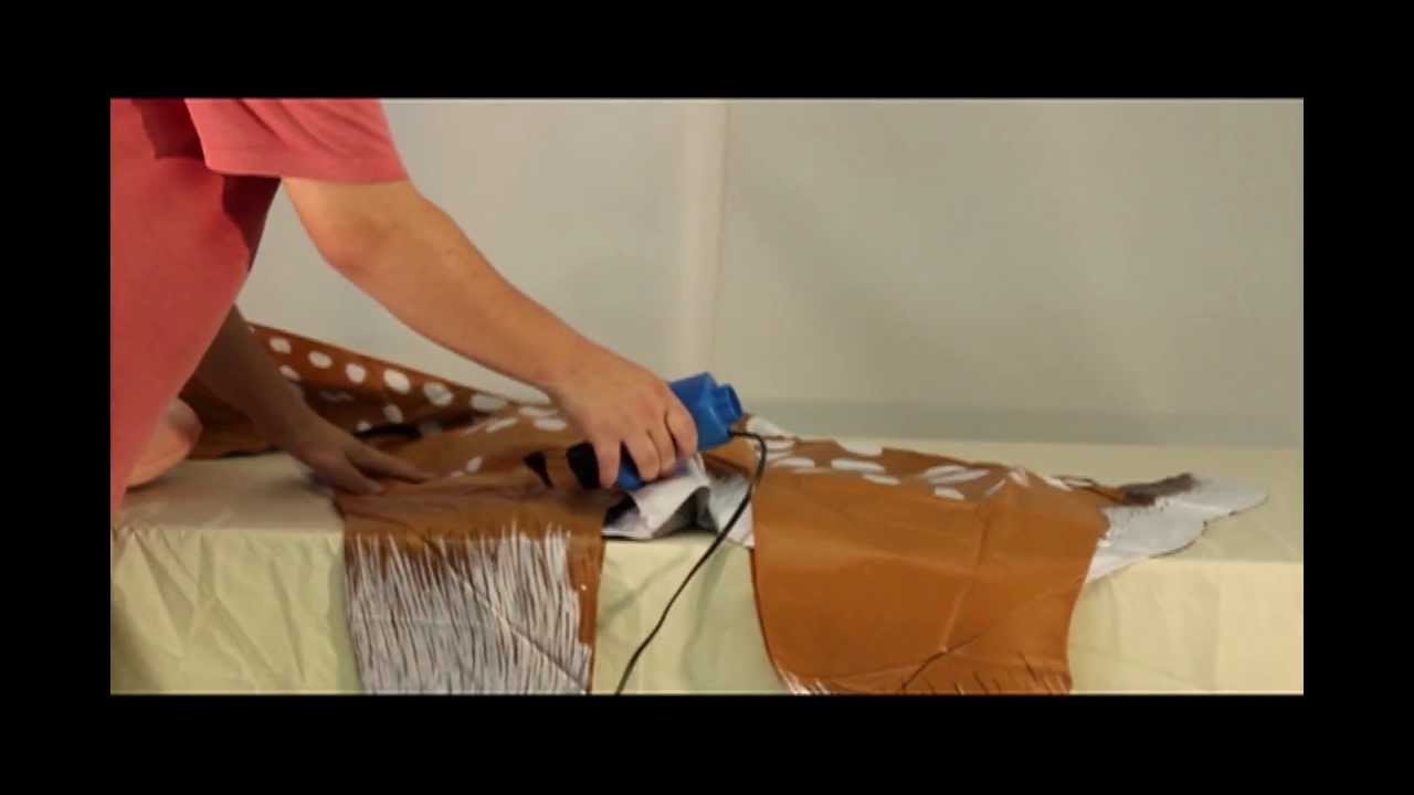 Jet Creations' Realistic Inflatable Reindeer 74 Inches Tall - YouTube