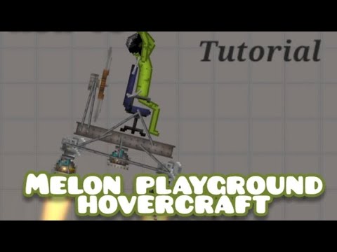 Hovercraft tutorial (melon playground) #shortvideo #entertainment - YouTube