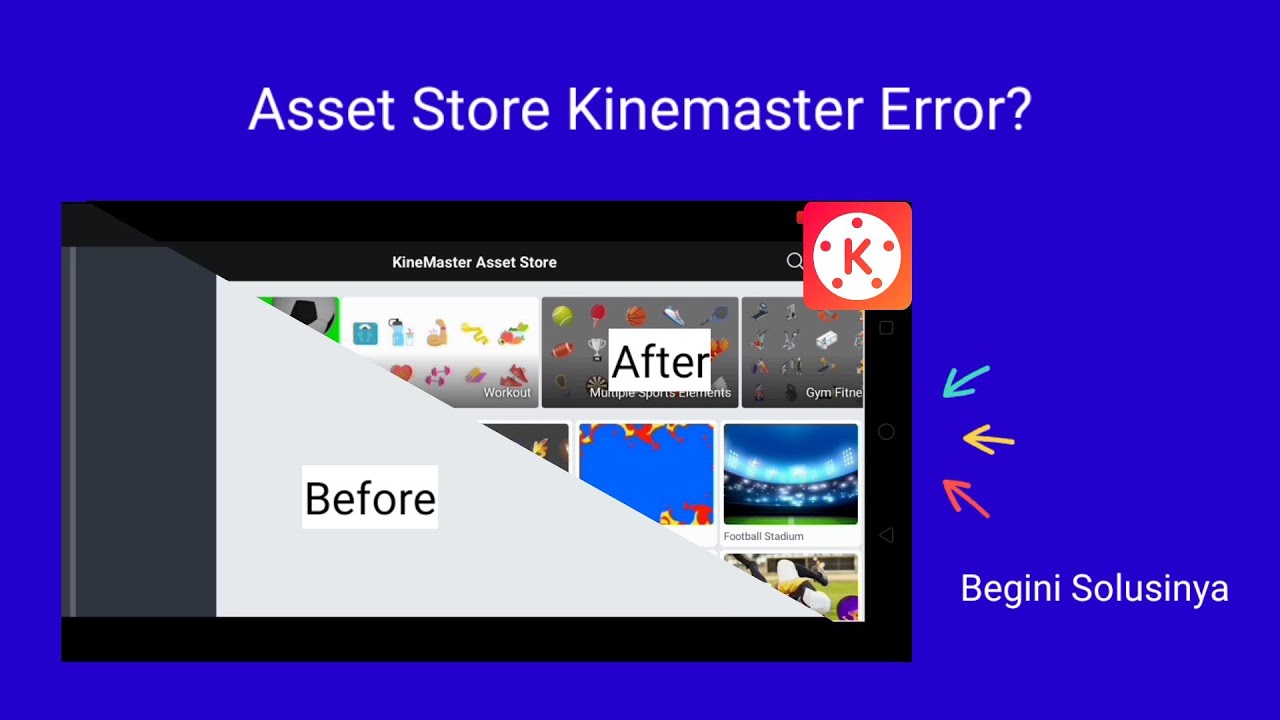 PASTI BERHASIL Cara Mengatasi Toko Asset Kinemaster Tidak Bisa Dibuka ...