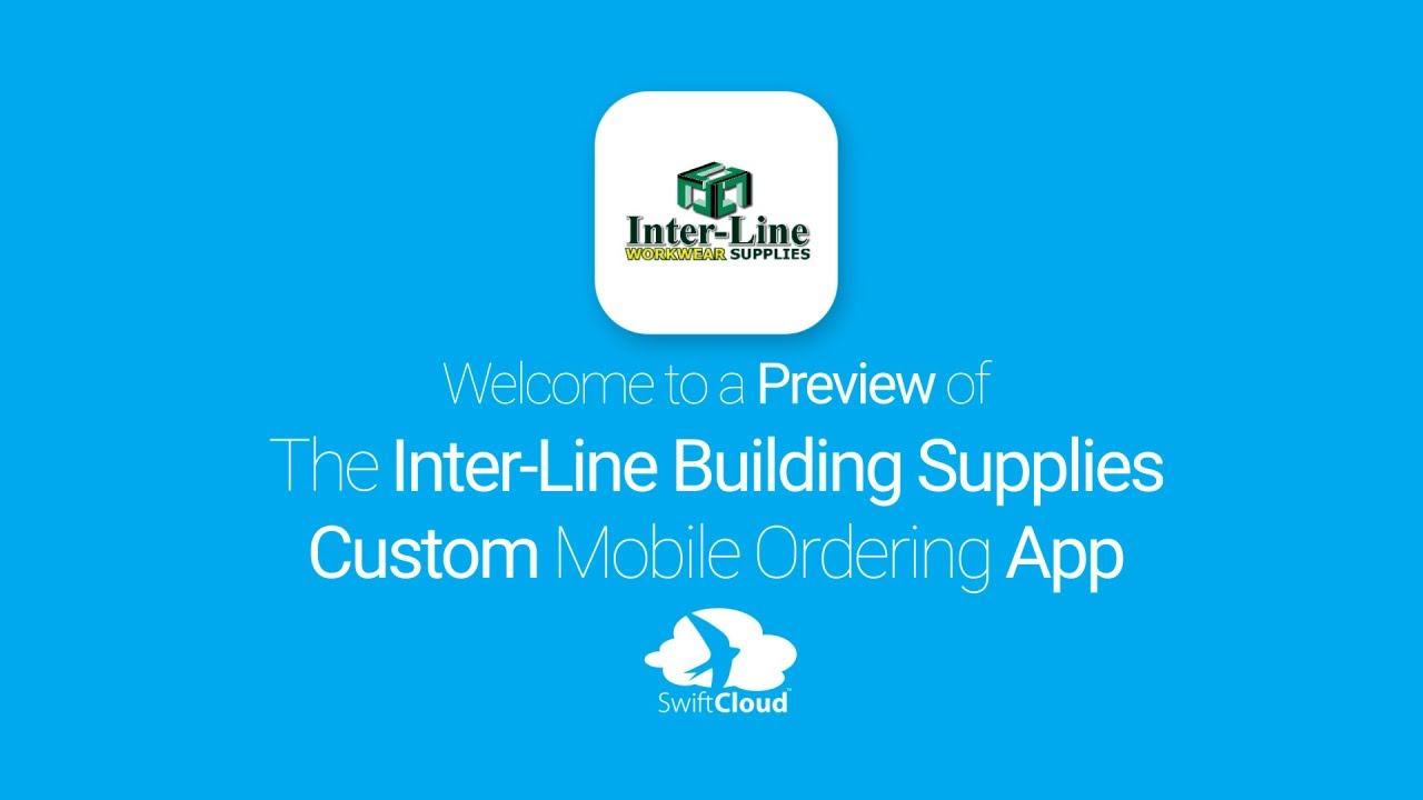 Inter-Line Building Supplies - Mobile App Preview - INT429W - YouTube