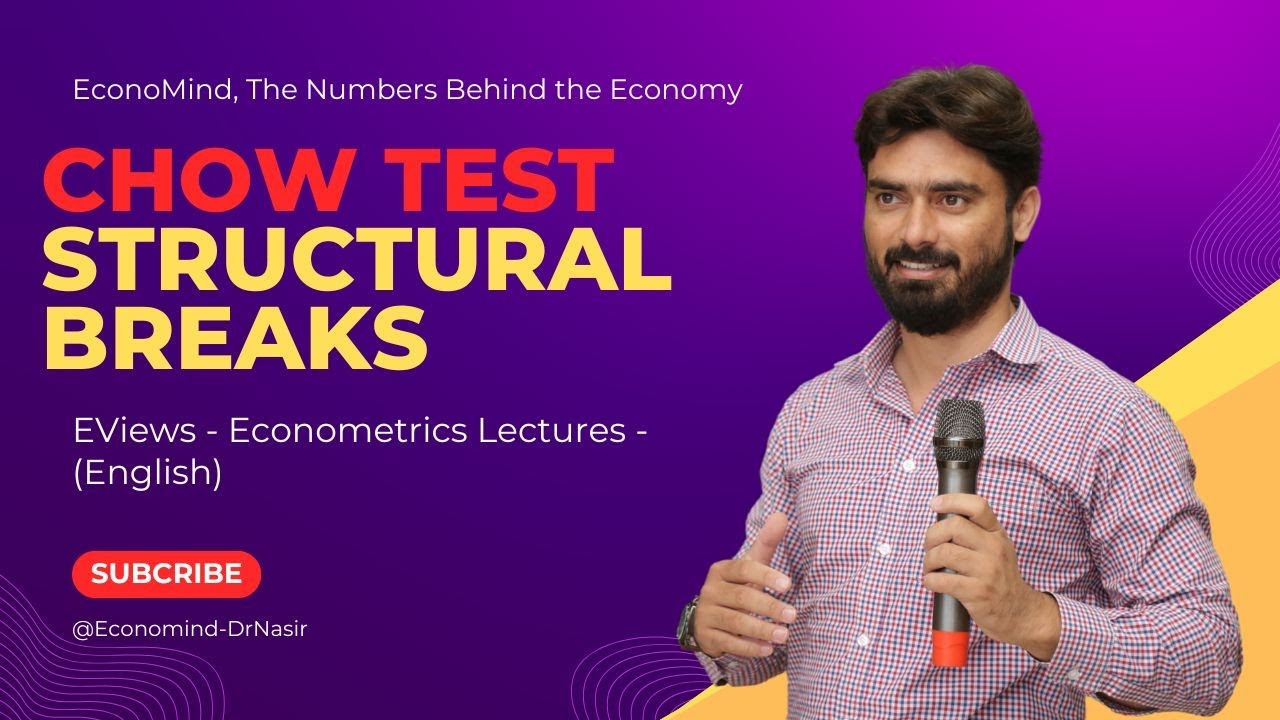 Chow test| Eviews| Econometrics | Structural Breaks - YouTube