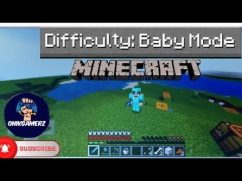 I TRY MINECRAFT BABY MOD - YouTube