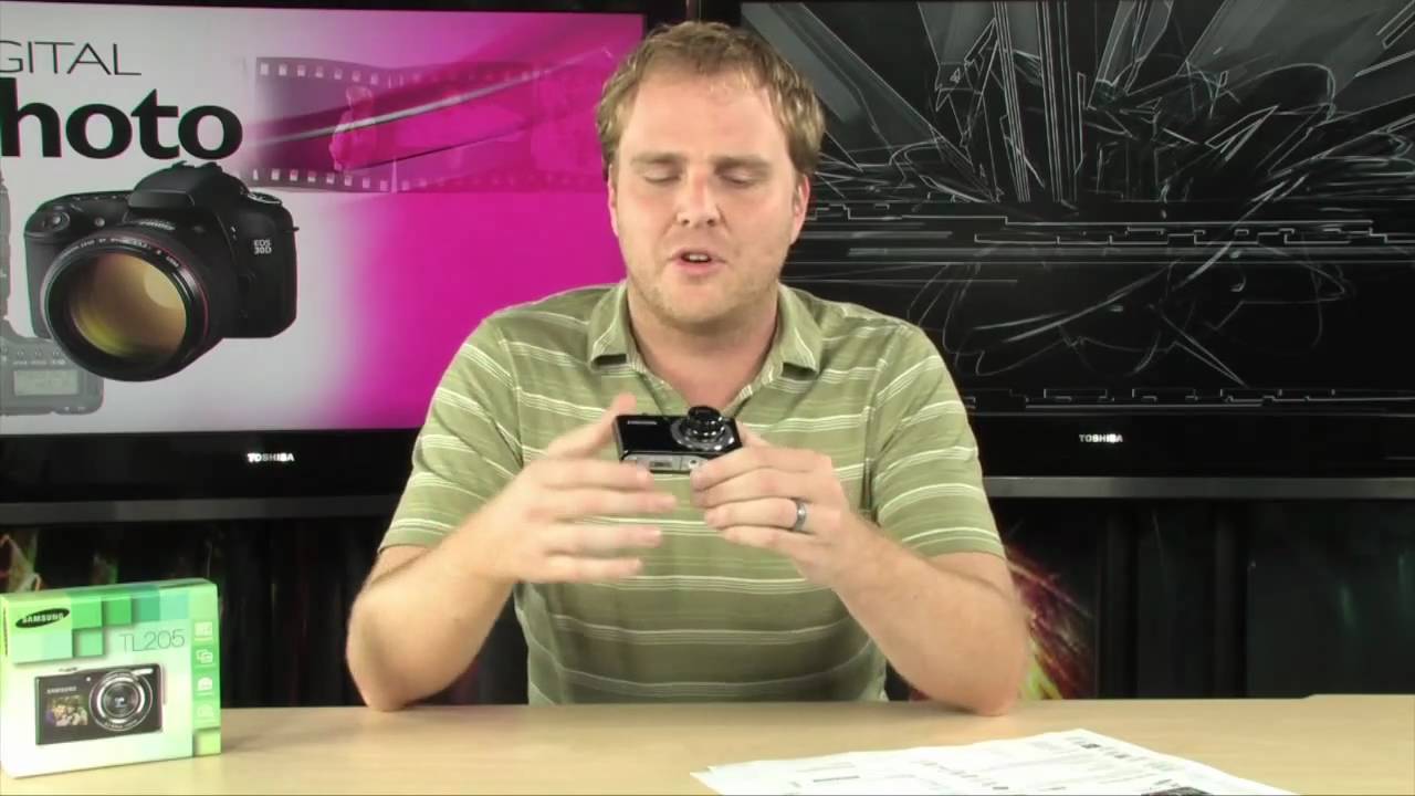 Samsung TL205 Digital Camera - YouTube