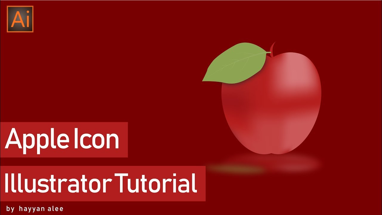 :: Apple Icon Design | Illustrator tutorials 2020 | Speedart :: - YouTube