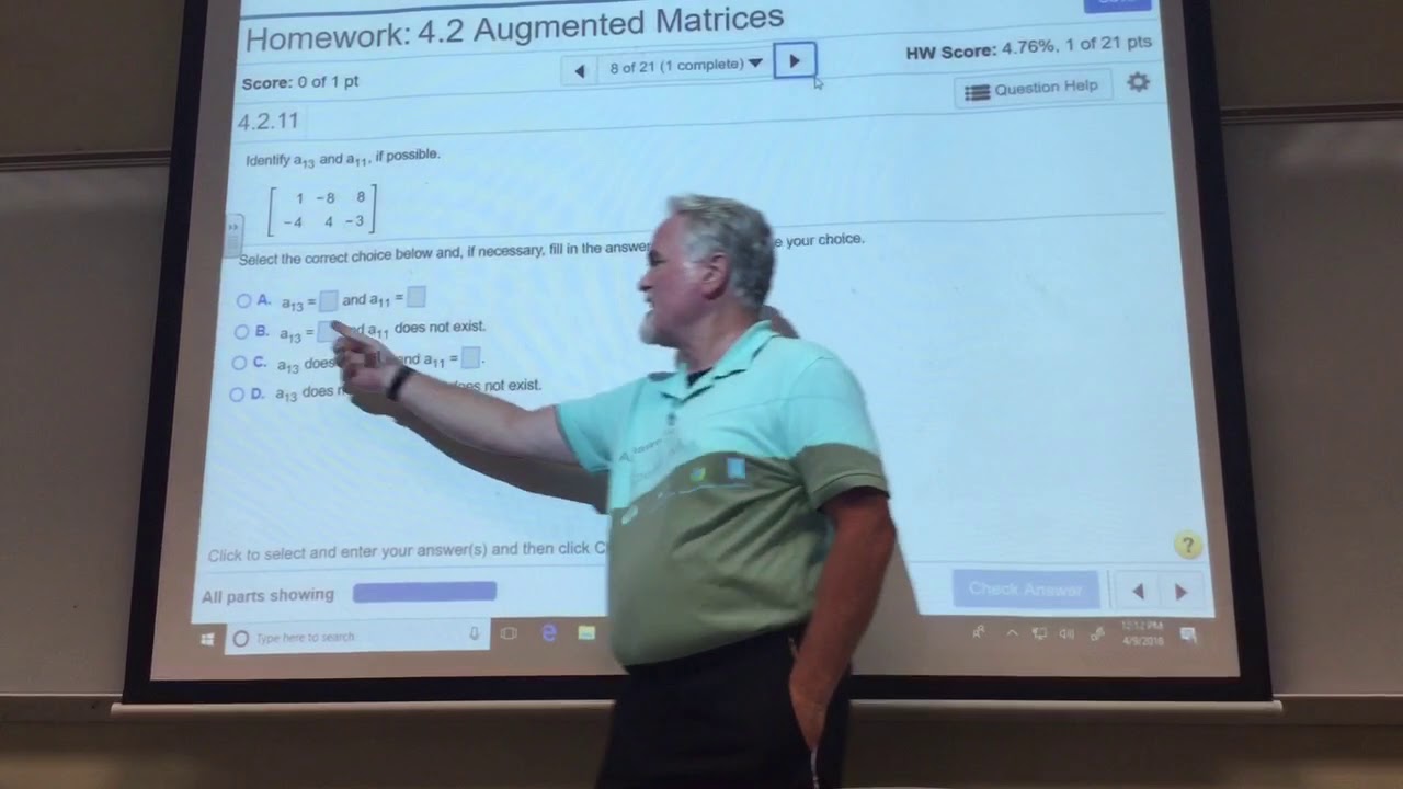 MATH = #105 TeSt IV #19 - YouTube