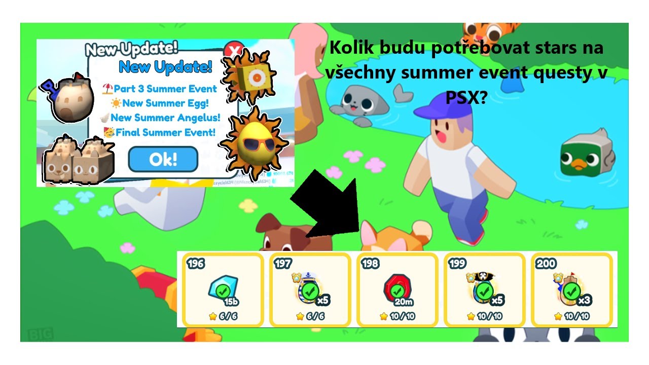 Otevřel jsem všechny summer event 3 questy v PSX a tohle jsem získal ...