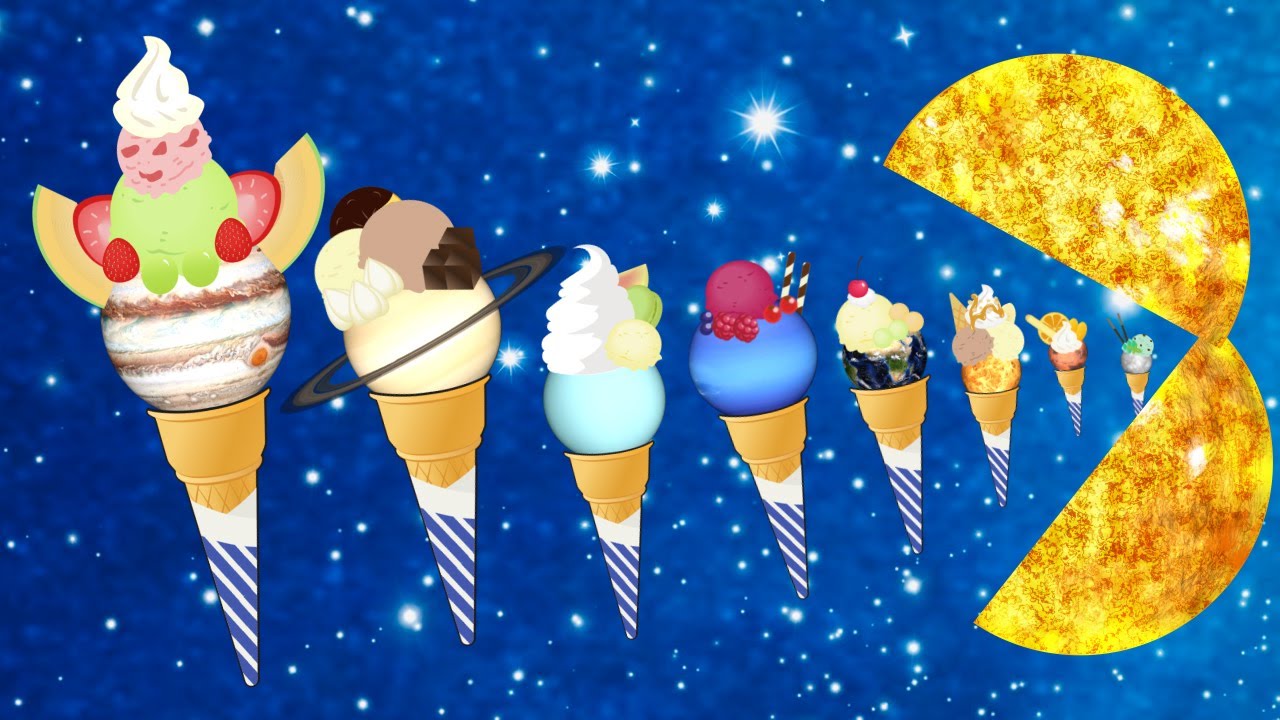 hungry Planets Funny Planet comparison 8 Planets sizes Planet SIZES for ...