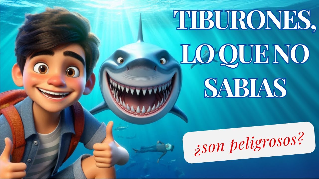 TIBURONES, LO QUE DEBES SABER DE ELLOS - YouTube