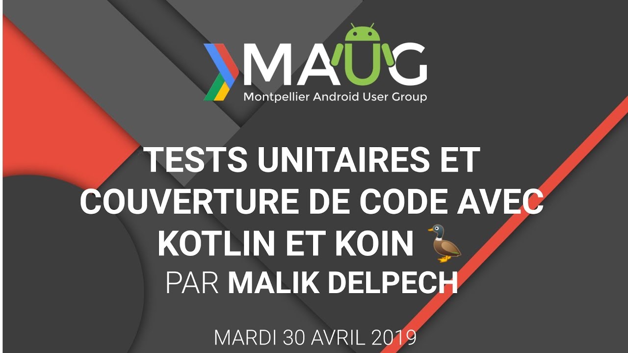 Tests unitaires et couverture de code avec Kotlin et Koin 🦆 - YouTube