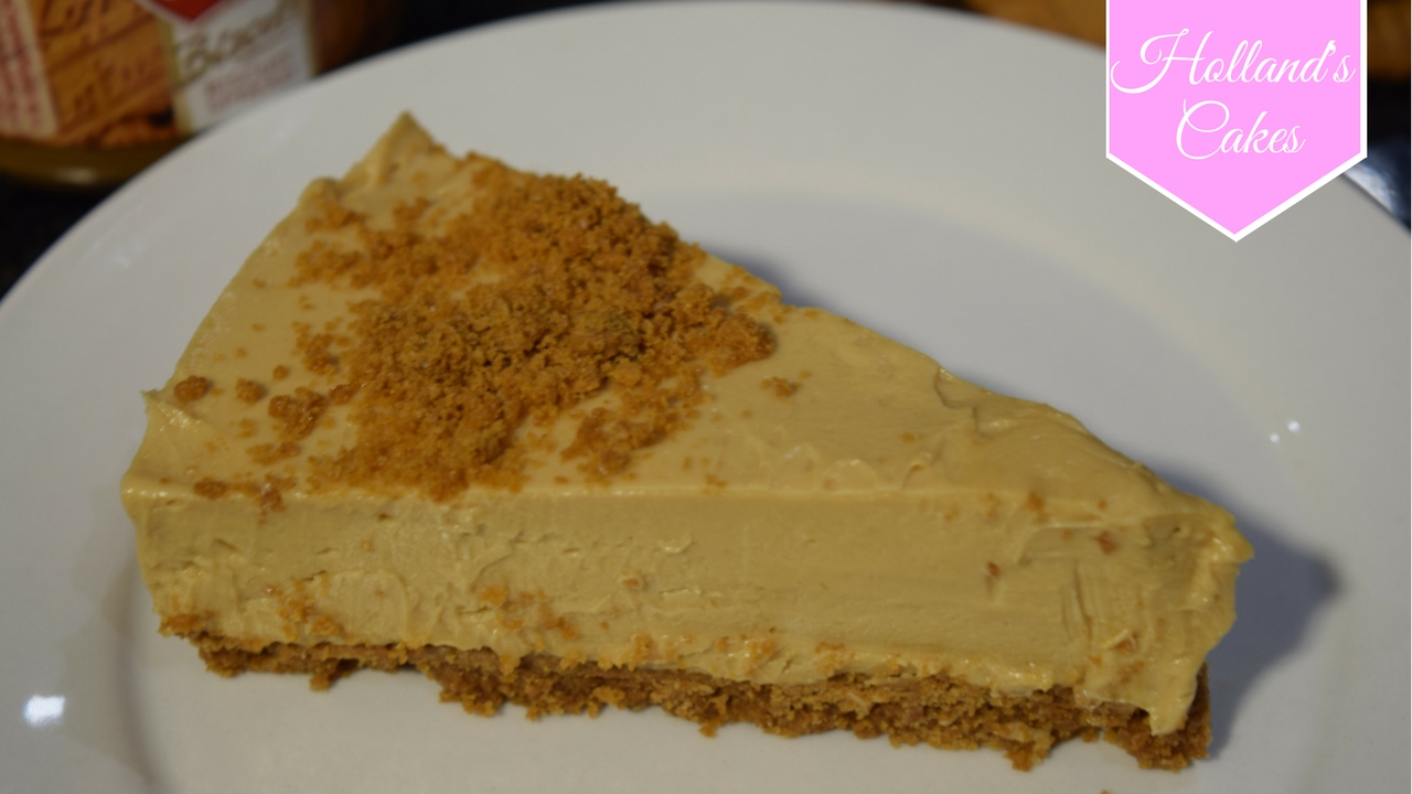 Biscoff Cheesecake | Holland's Cakes - YouTube