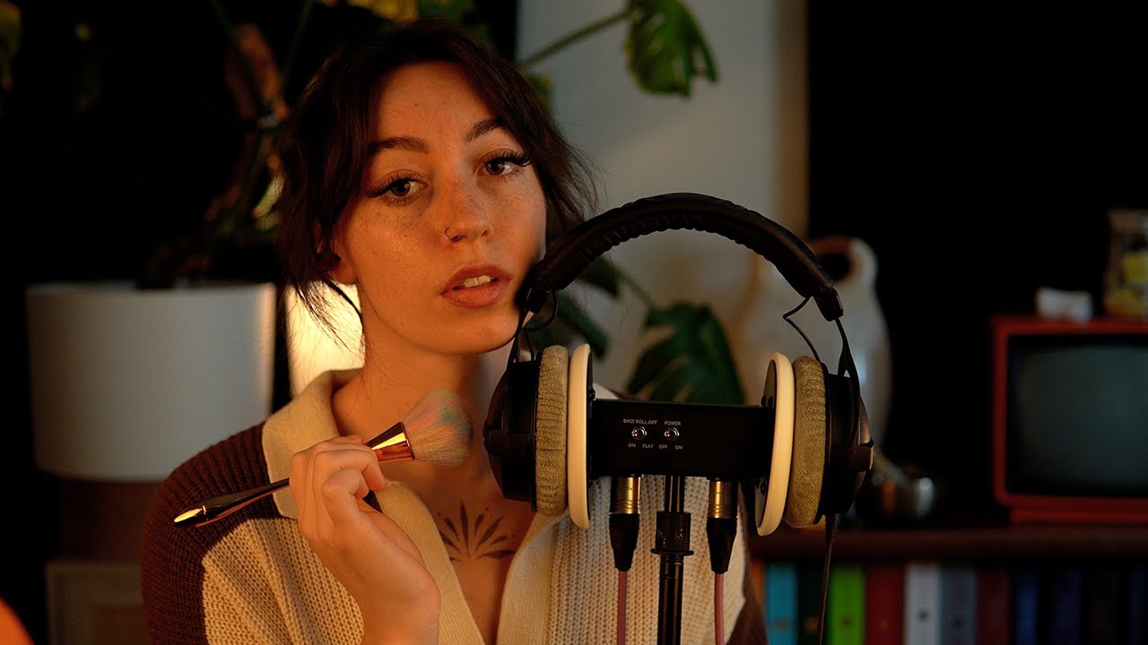Ear Cleaning and Attention ASMR | Ear to Ear (with headphones and ...