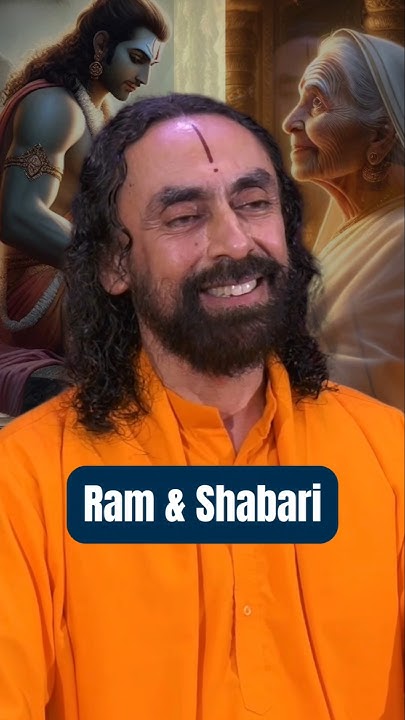 Shabari's 40-Year Wait: The Power of Unwavering Devotion to Ram l Swami Mukundananda #shorts ...