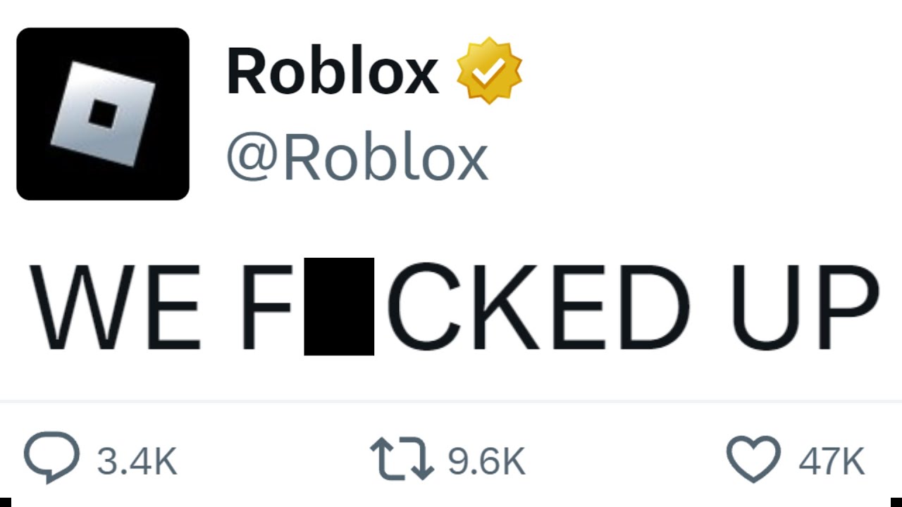 Roblox MESSED UP... - YouTube