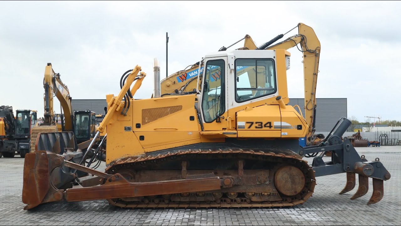 Liebherr PR 734 LGP BULLDOZER REF: 111607 - YouTube