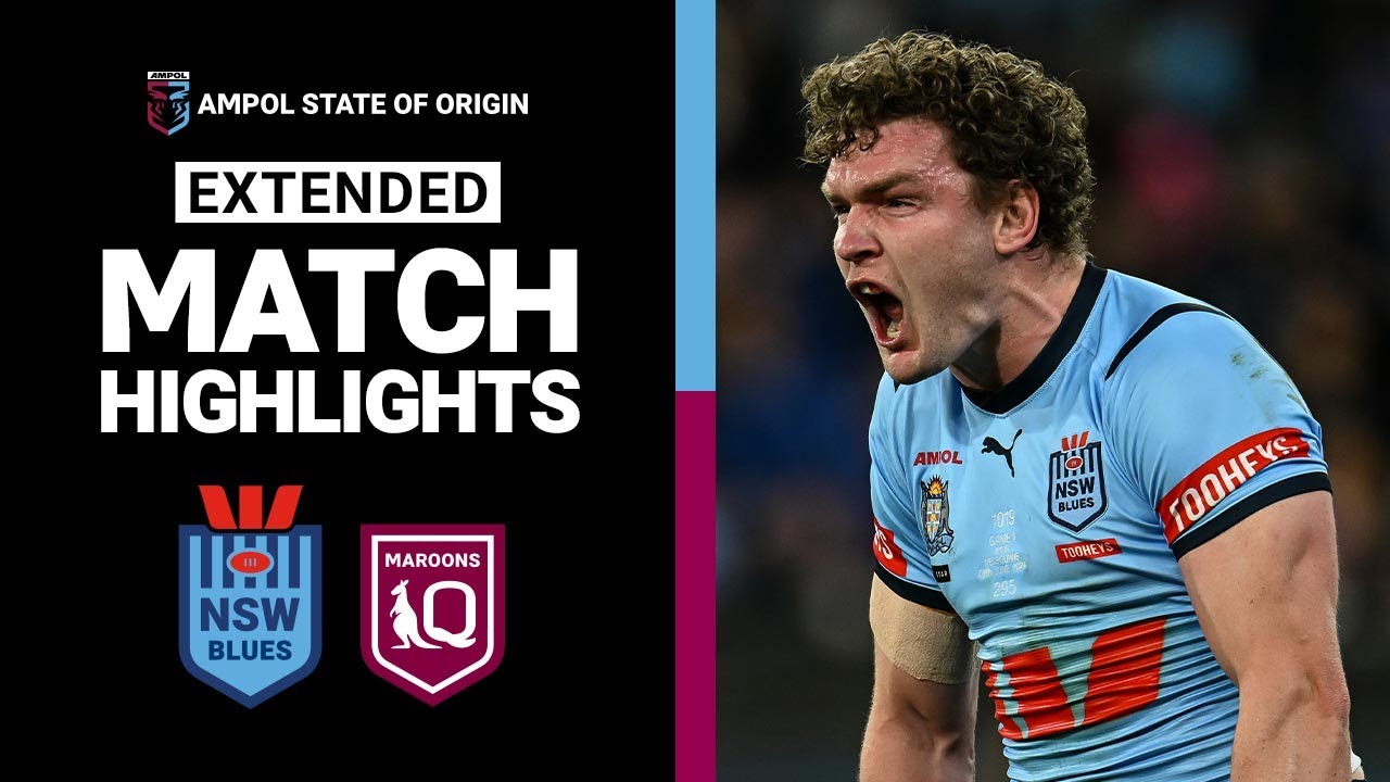 NRL Highlights | 2024 State of Origin Highlights | Blues v Maroons ...