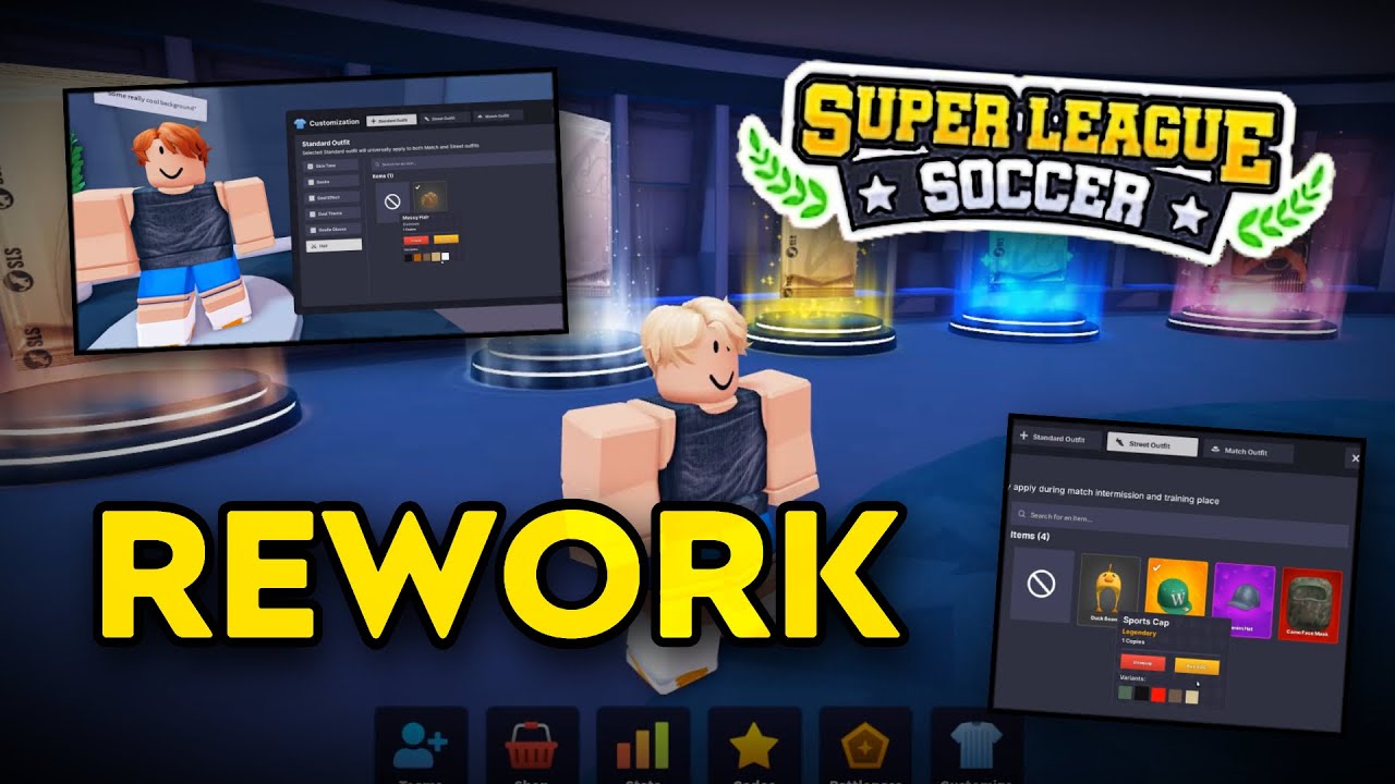 Super League Soccer REWORK New Leaks - Amazing Features + Best Update ...