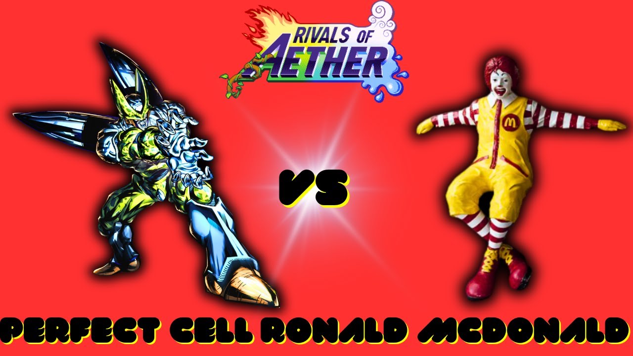 WHO WILL WIN??? PERFECT CELL VS RONALD MCDONALD {RoA} - YouTube