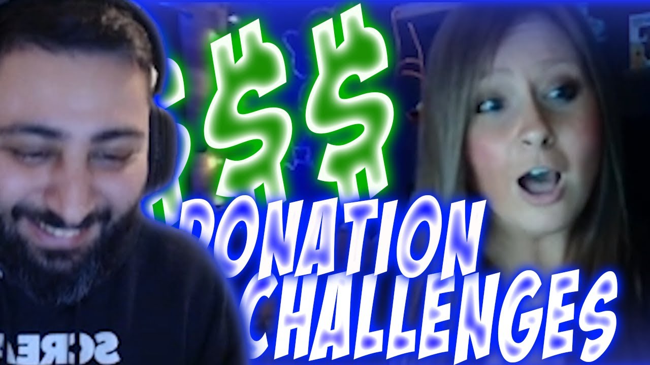 Donating Money To Streamers #2 | Donation Challenges - YouTube