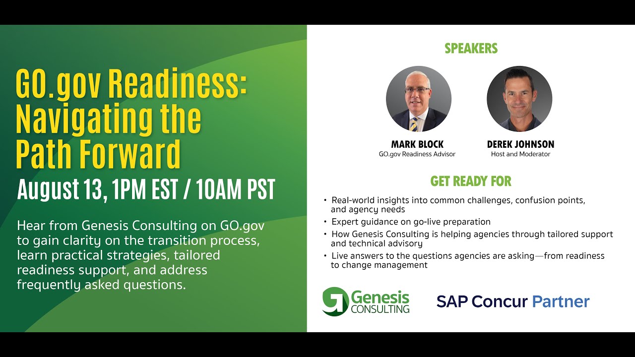 GO.gov Readiness - Navigating the Path Forward - YouTube