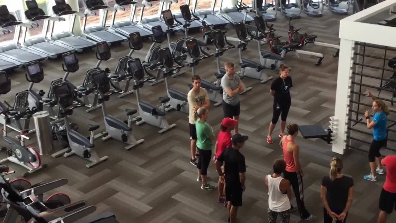 Tour of the New Winston YMCA in Riverside - YouTube